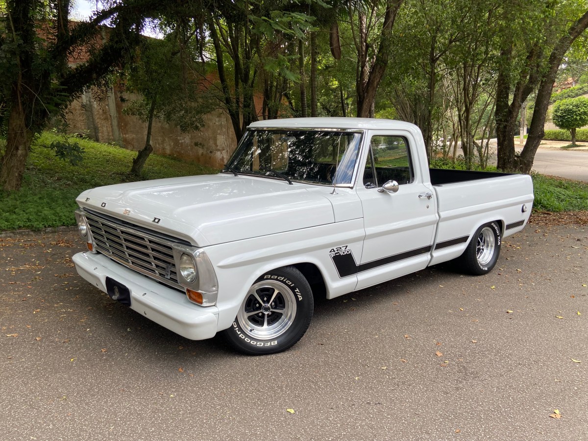 F100 BIG BLOCK: picape clássica recebe o 427 V8 – Garagem do Bellote